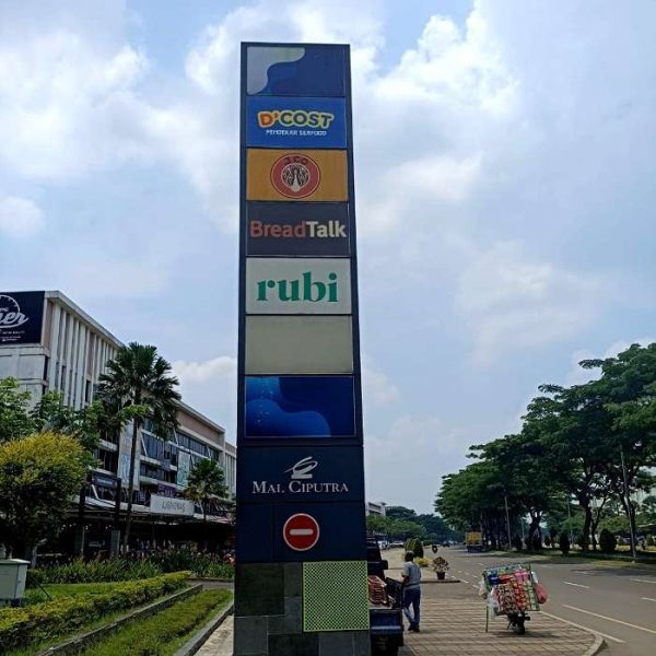 Model dan Desain Totem Sign Terbaik Pesan di Toko Reklame Id